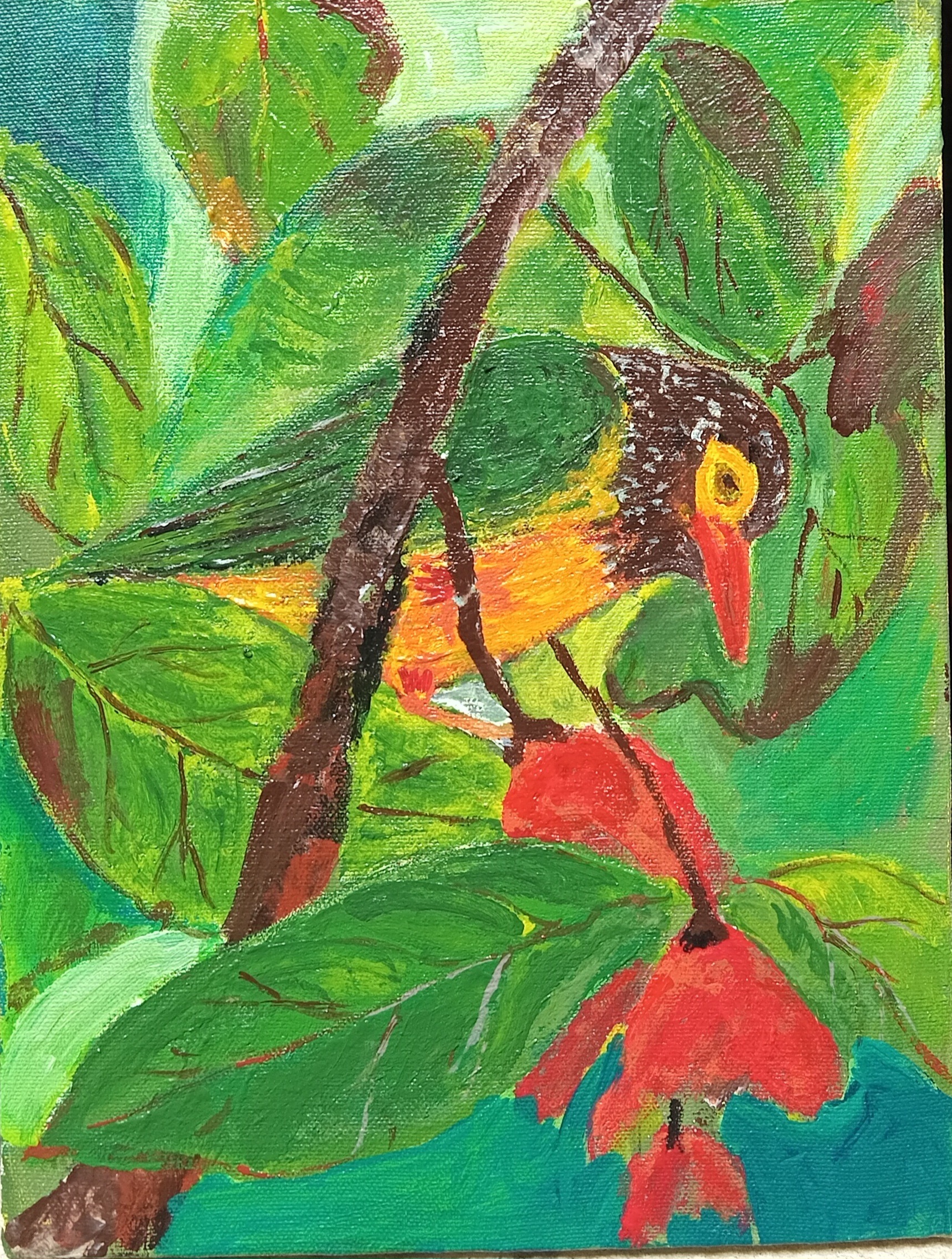 Sri Lankan New Year Bird (Known as Kotturuwa - Koha) - Sri Lankan Art ...