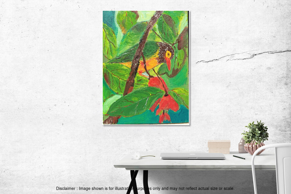Sri Lankan New Year Bird (Known as Kotturuwa - Koha) - Sri Lankan Art ...