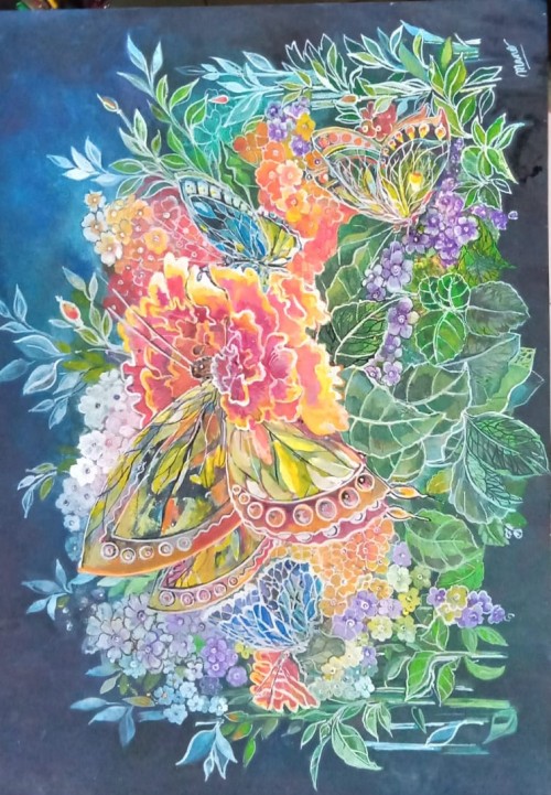 Natures Blessing - Sri Lankan Art Gallery
