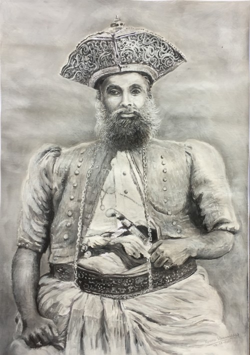 A Kandyan Chief Of Ceylon - Sri Lankan Art Gallery