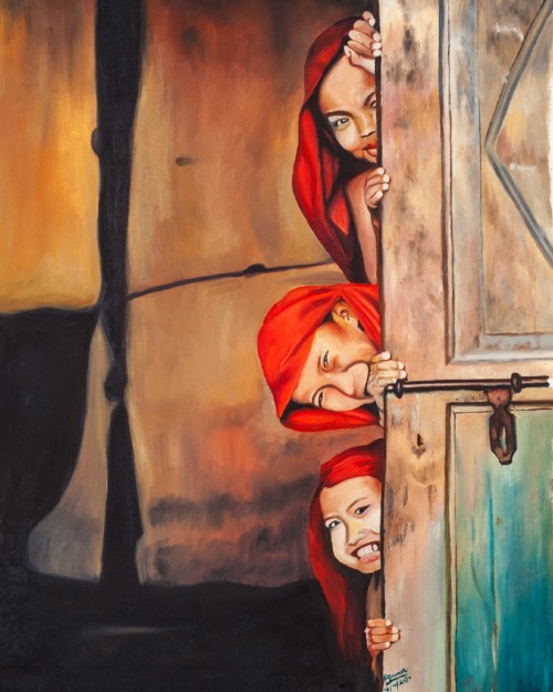 The Mischievous 03 - Sri Lankan Art Gallery