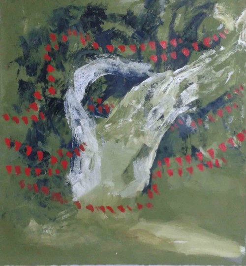 Sacrifice Tree - Sri Lankan Art Gallery