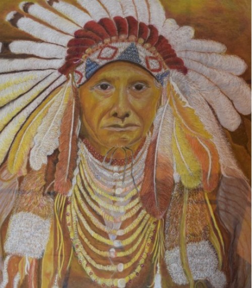 Native American - Chief Seattle - Sri Lankan Art Gallery
